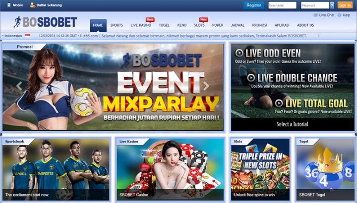 Bosbobet - Situs Resmi Agen Judi Bola Terpercaya Hadiah Menarik